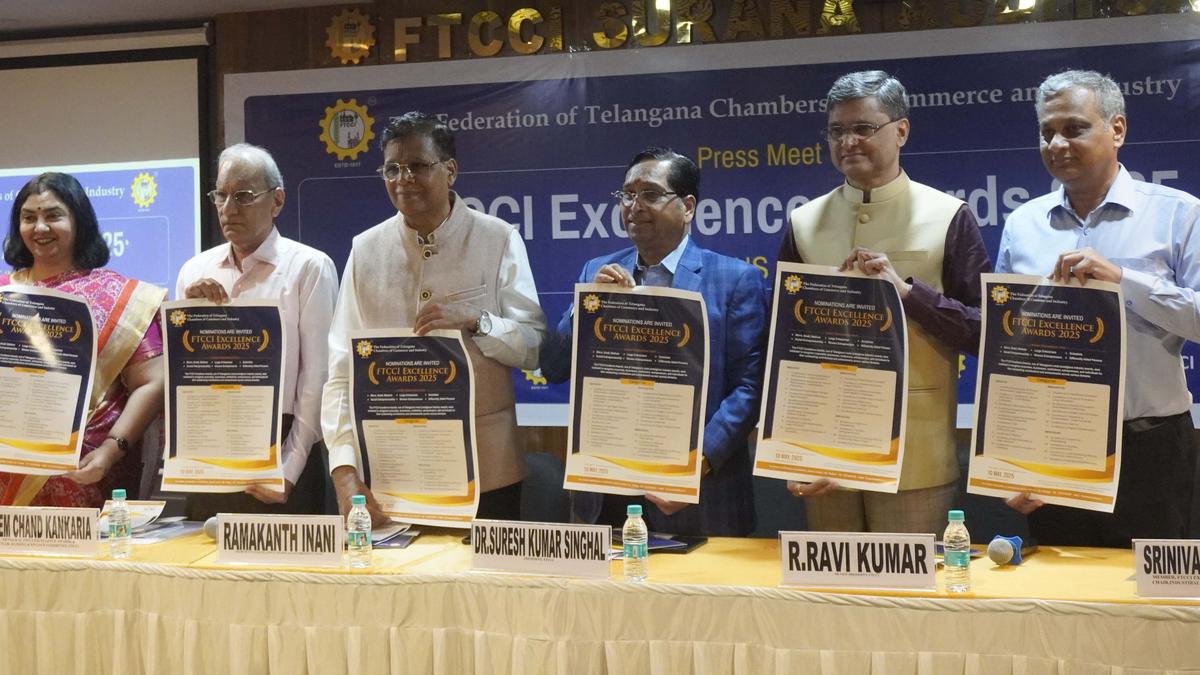 Entries invited for annual FTCCI excellence awards - The Hindu